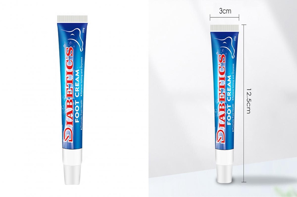 [JM] 20g Natural Extract Diabetic Foot Cream Fast Absorption Release ...