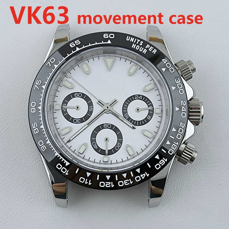 Kaso VK63 Chronograph Case S Dial Men's Watch sapphire glass Suitable ...