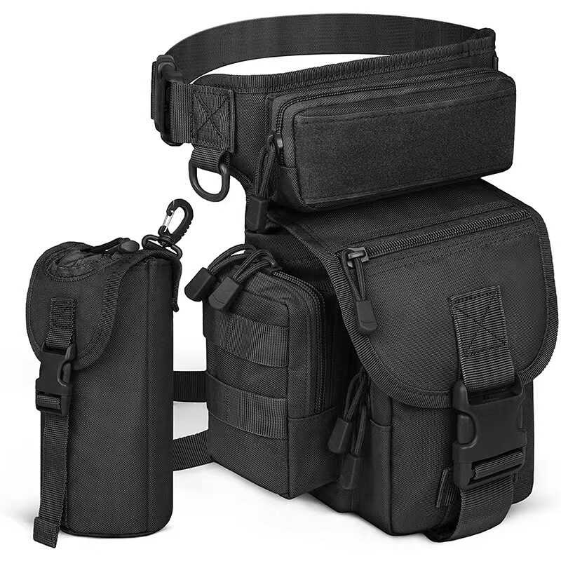 Bicycle Motorcycle Pack Multifunction Tactical Leg Bag Men Military ...