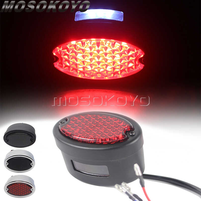 Motorcycle LED Tail Light Universal Para Sa Harley Shovelhead Brake ...