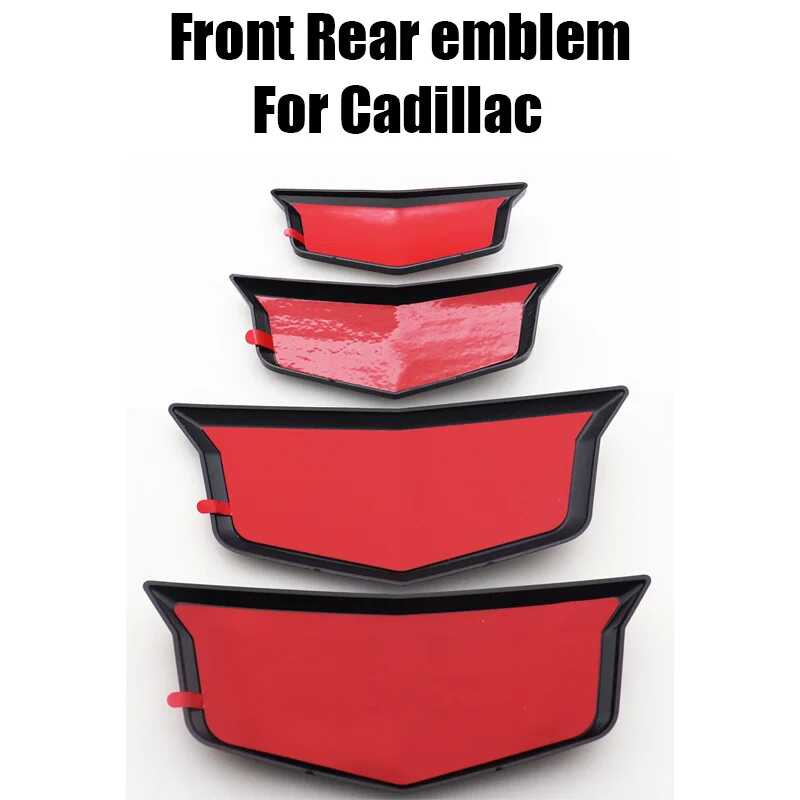 1Pcs ABS Overlay Car Front Rear Sticker Rear Bumper Tail Door Trunk Car ...