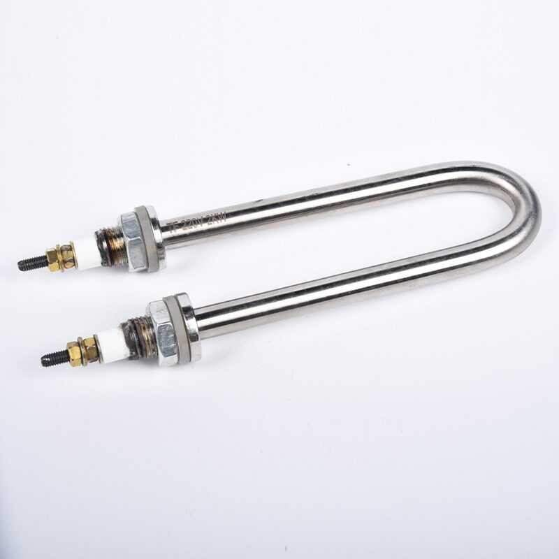 Isolasyon ng U-hugis electric stainless steel water boiling rod heating ...