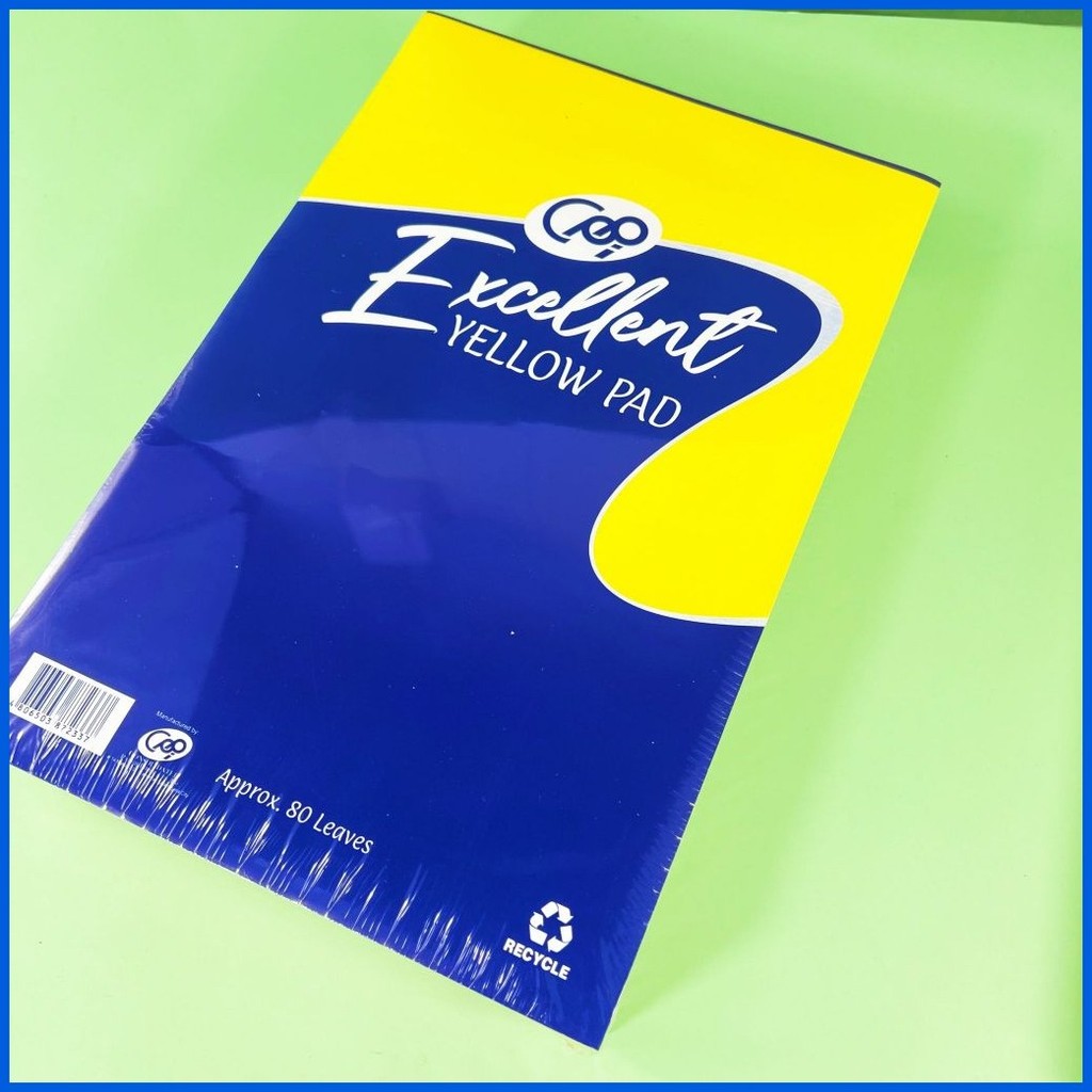 Excellent，TRI-GEM，ECO, CANARY, MICA Yellow Pad paper 10pads in one pack ...