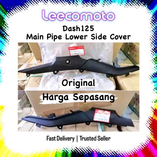HONDA DASH 125 Fi DASH125 Fi SIDE LOWER COVER MAIN PIPE SET LEFT RIGHT ...