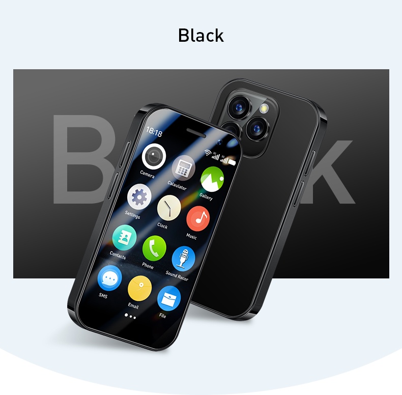 SOYES S13 PRO I14 Mini: 3G WCDMA Dual SIM Phone with Android 9.0, 3.0 ...