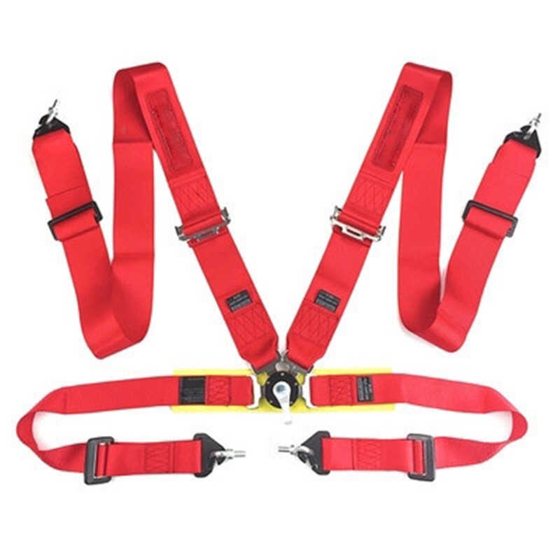 Universal 4 Point Racing Seat Belt Harness Sa Camlock Quick Release ...