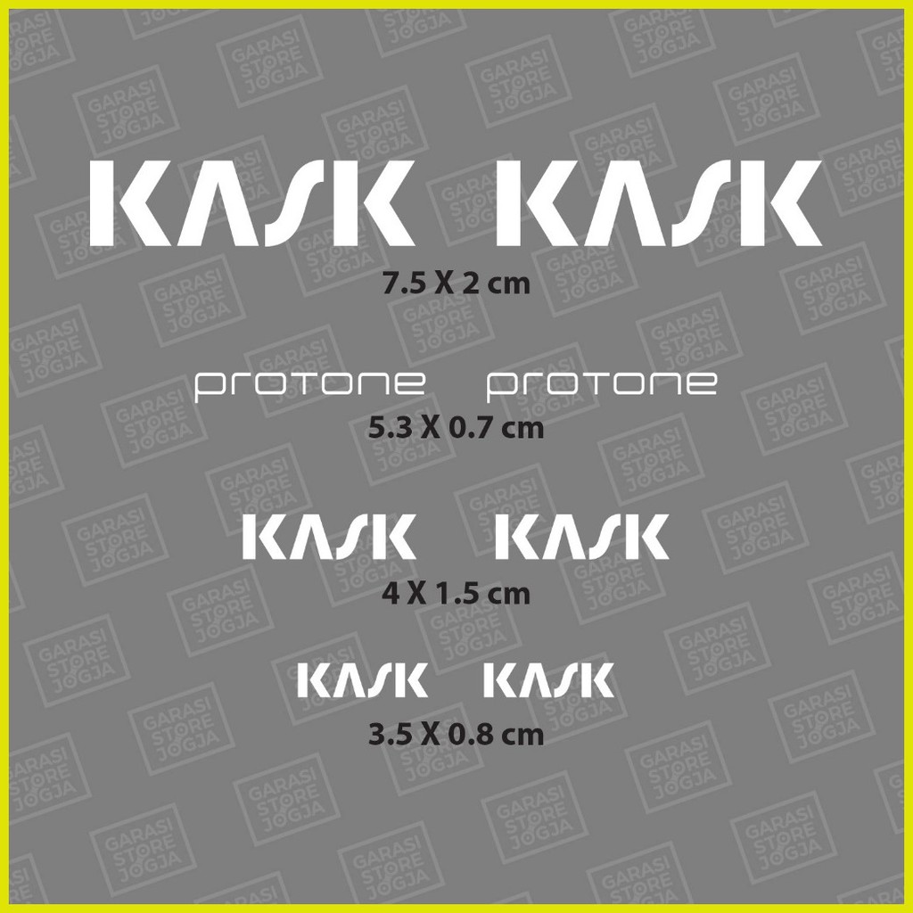 ♀ ☬ Kask Protone Helmet Sticker Cutting Decal | Shopee Philippines