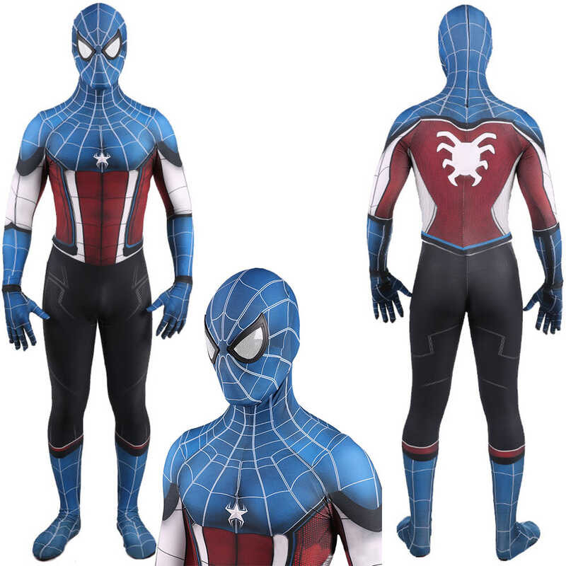 version Upgraded of American team battle costume cosplay Halloween ...