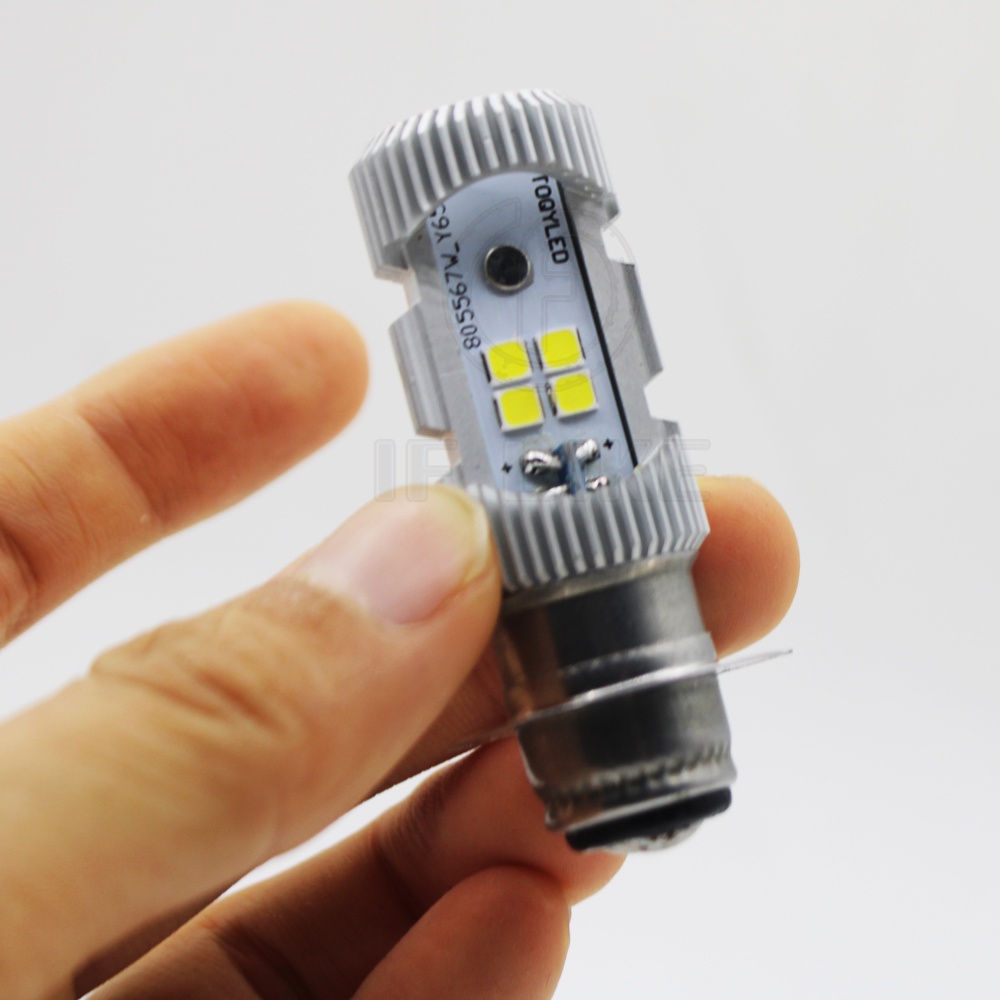 Motor LED Headlight 6500K White Lamp H6 PX15D H4LED Bright Motorcycle ...