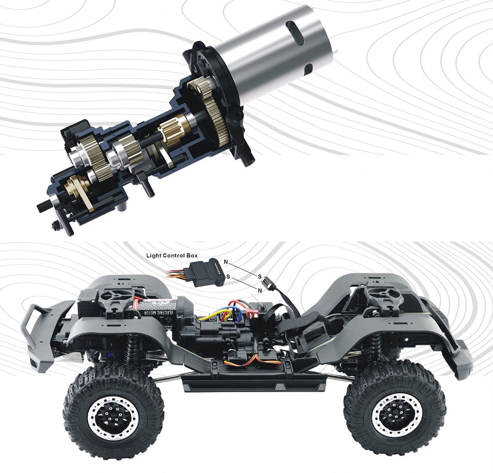 NEW RGT EX86130 PRO RUNNER 4X4 RTR 1/10 RC Simulated Electric Remote ...