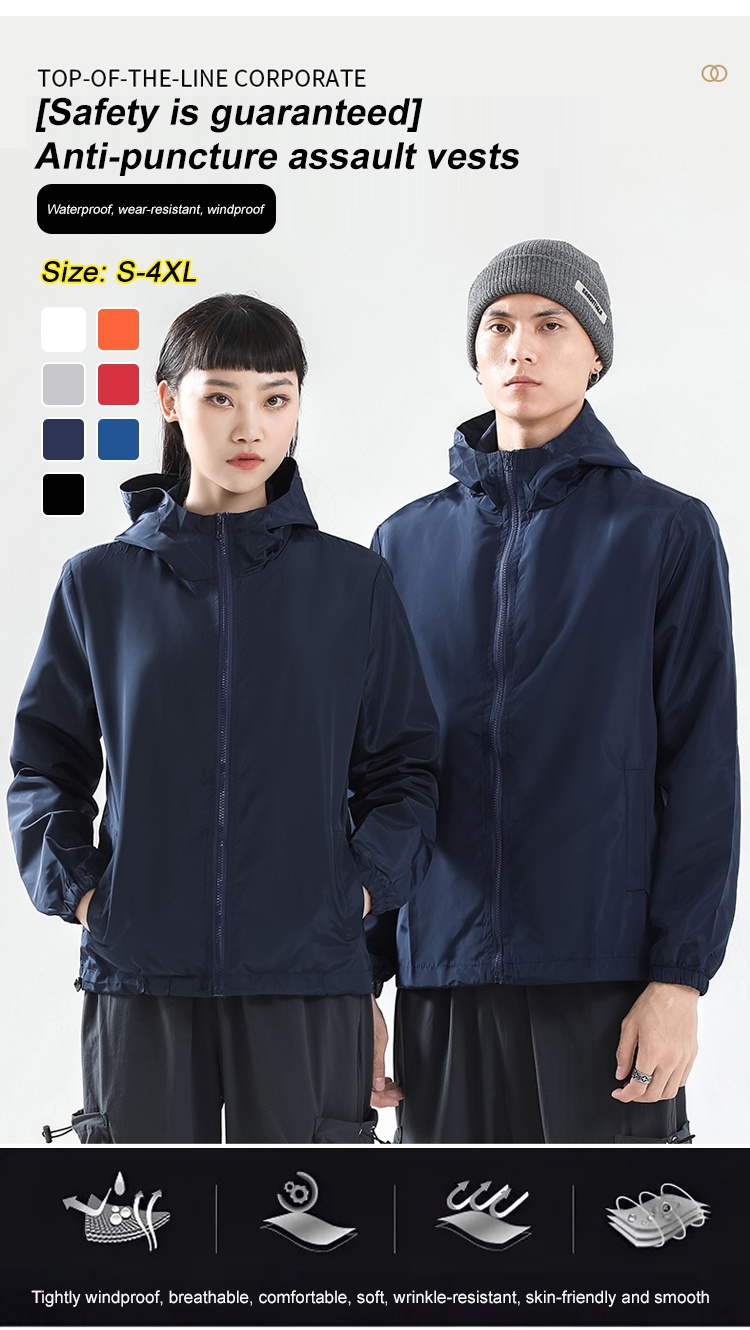 【Outdoor Hiking Jacket】[Anti-puncture Anti-Cut Anti-Stab Protective ...