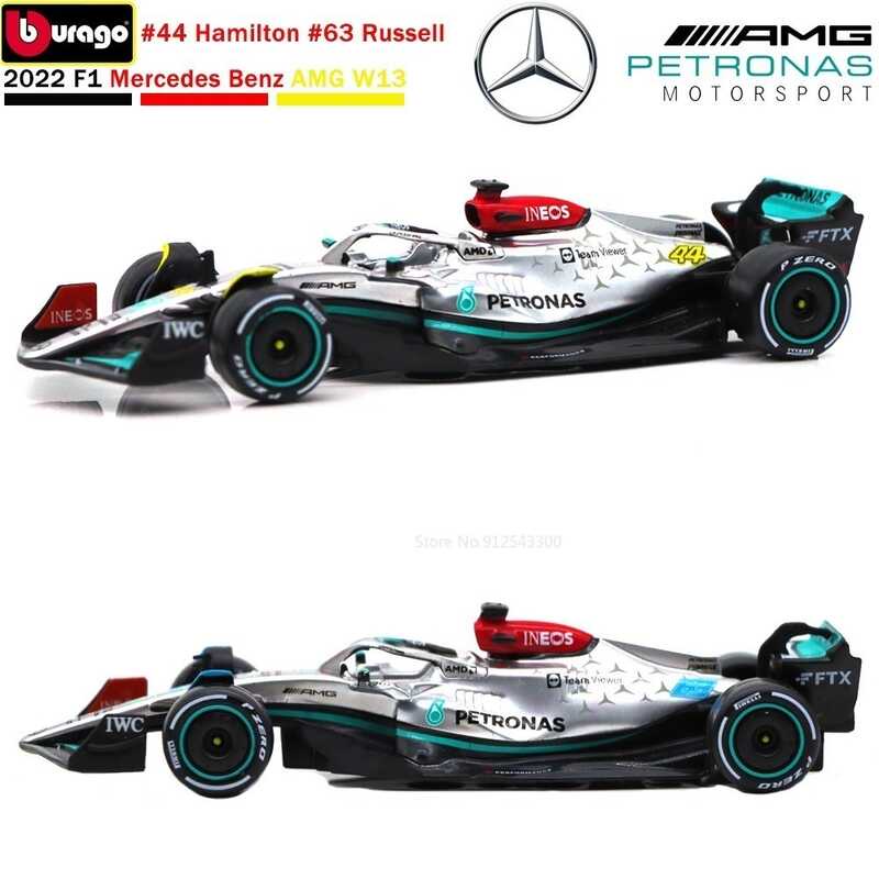 1/43 Formula F1 Racing Toy Car Model Mercedes Benz Alloy Diecast Car ...
