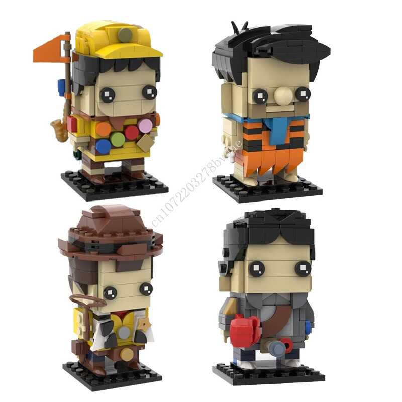 MOC Movie Characters Russell [UNK]Fred Flintstone[UNK]Toy Story And ...