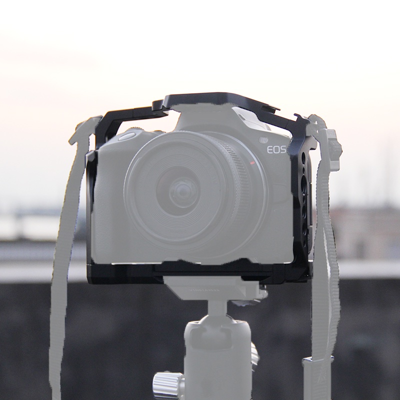 R50 Camera Cage Rig for Canon EOS R50 Cage 1/4" 3/8" Thread Holes Cold ...