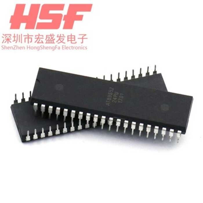 Original direct insertion AT89S52-24PU 8-bit flash microcontroller DIP-40 | Shopee Philippines