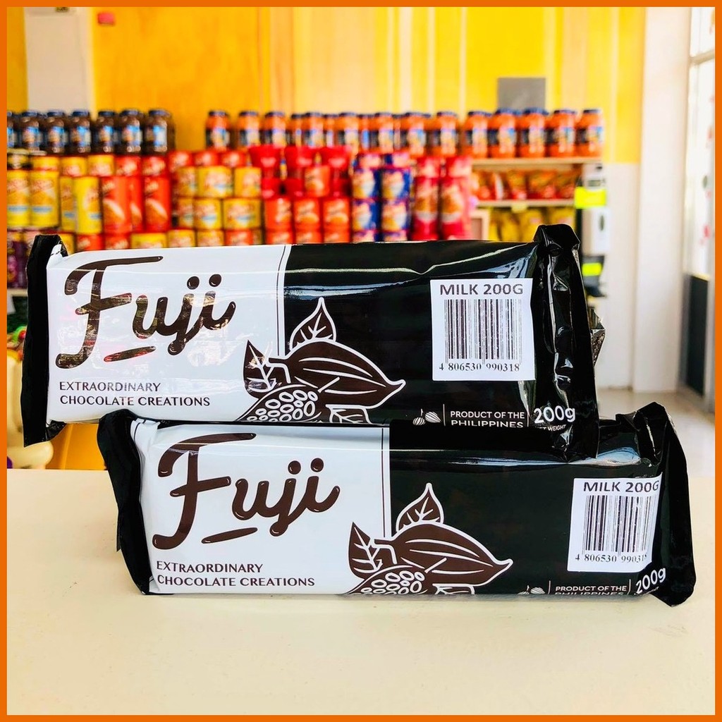 Per Piece] Fuji Milk Chocolate / Semi-sweet / Dark Chocolate Bar 200g ...