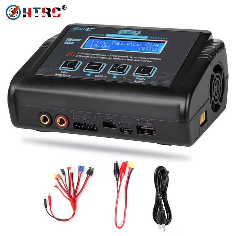 HTRC 3 57A C150 RC Charger Ac/Dc 150W 10A For Lipo Lihv Life Lilon Nicd Nimh Pb Smart Battery ...