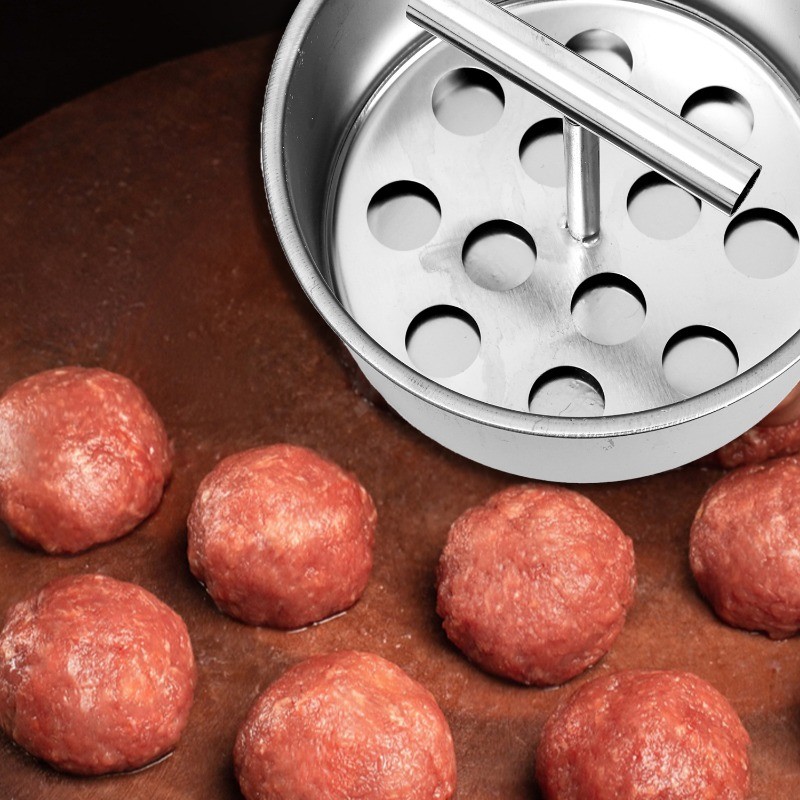 Extruded Fishballs Making Tool - Kitchen Gadgets - 304 Stainless Steel ...