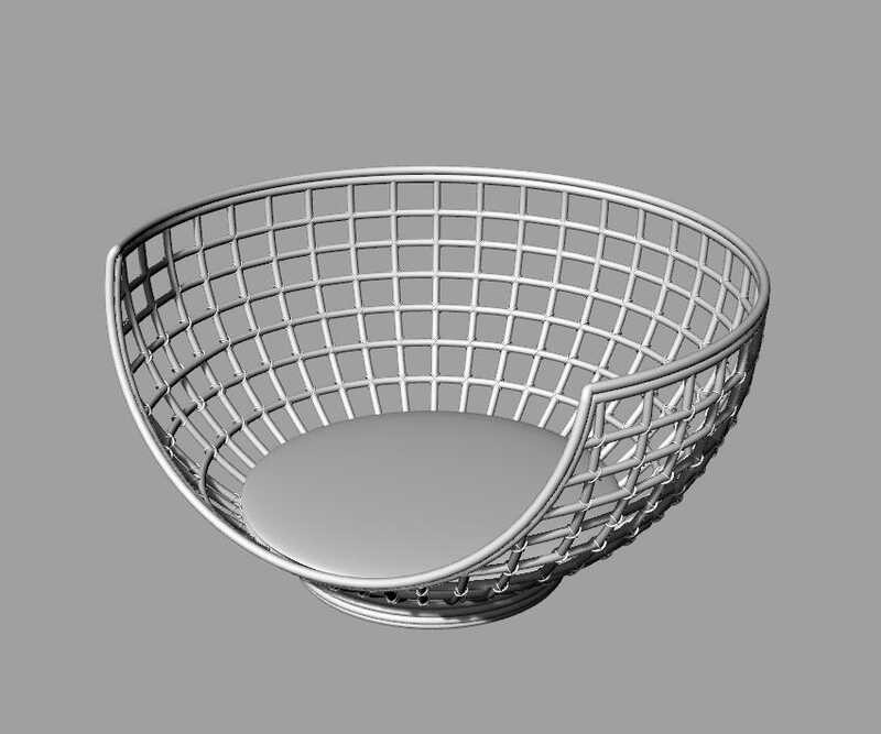 629 Parameterized Bowl shaped Sofa Chair Rhino Modeling Rhino/C4D/3Dmax ...