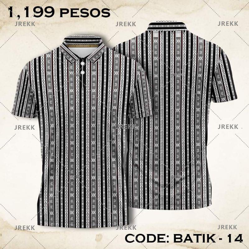 asean inspired ethnic attire barong agalog batik polo for men ...