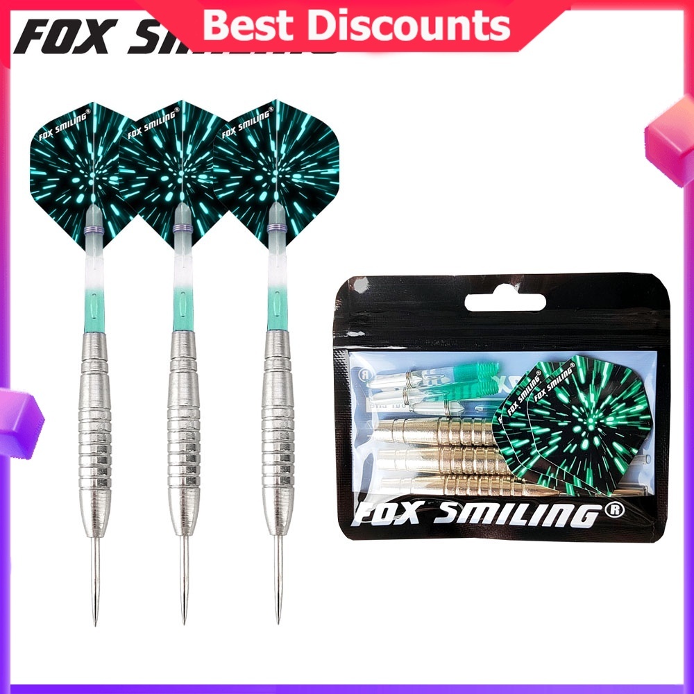 3PCS 22g Professional Steel Tip Darts Pin With Nylon Shafts Indoor ...