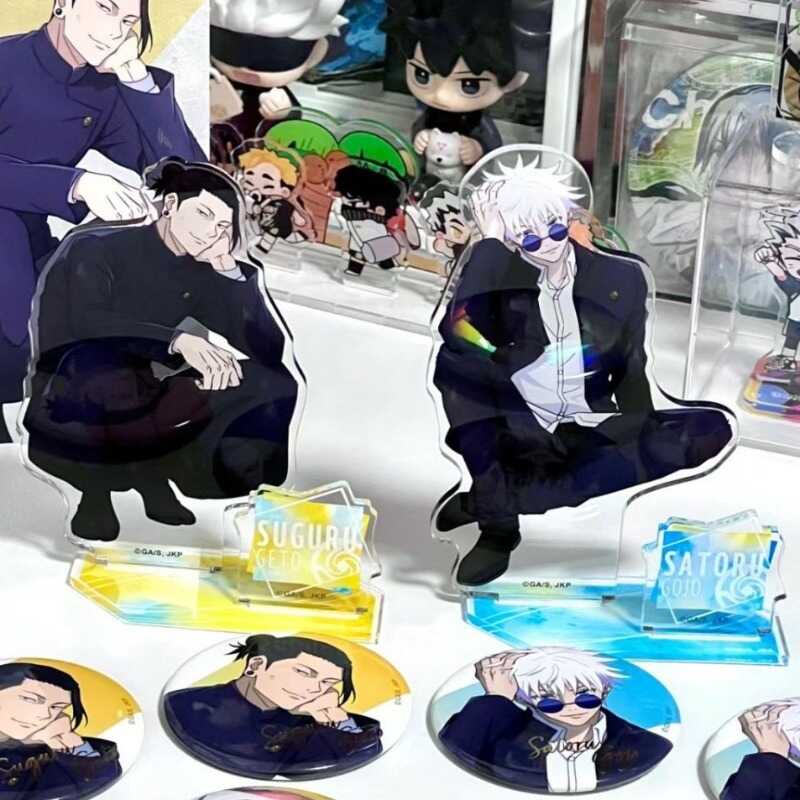 Geto Suguru Gojo Satoru Anime Acrylic Stand Jujutsu Kaisen Desk Display ...