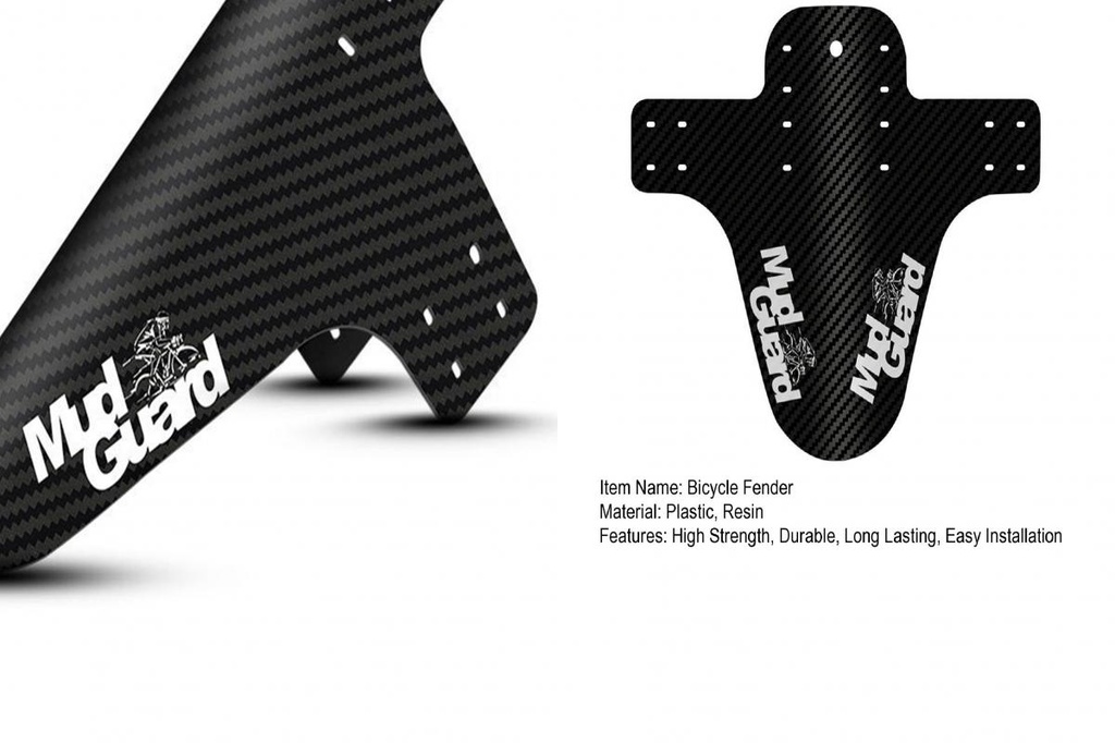 SL Mtb Mud Guard Rear Bike Mud Guard Universal Mountain Bike Mud Guard ...