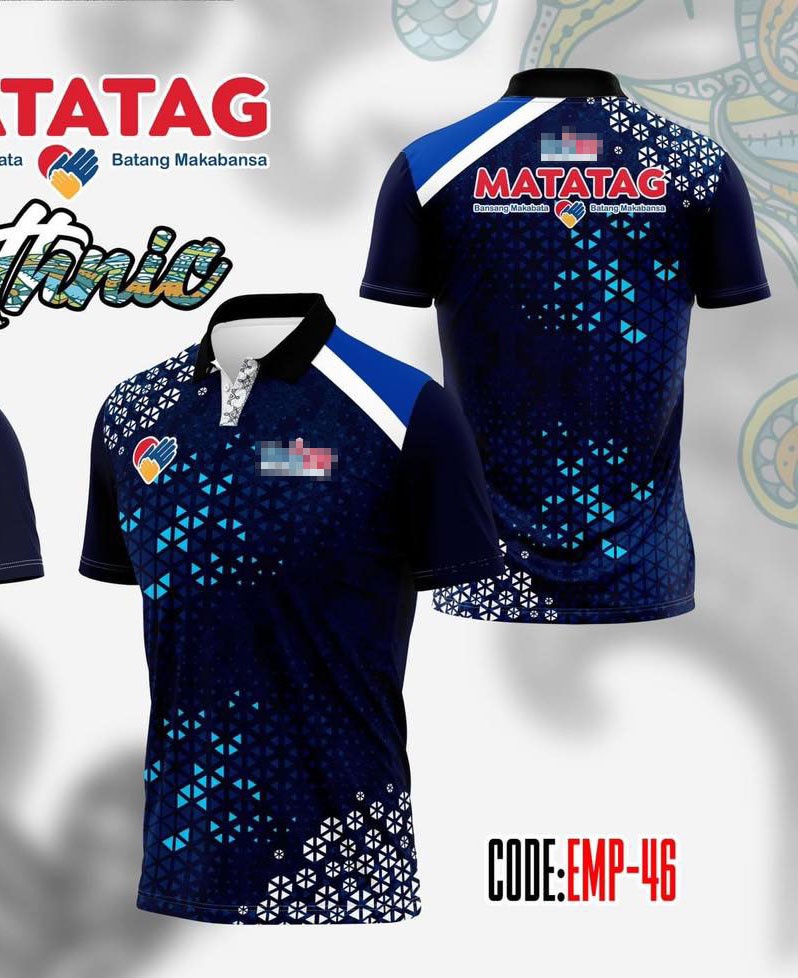 【Ready Stock】 MATATAG UNIFORM SUBLIMATION CODE-EMP-46 DEPED BADGE ...