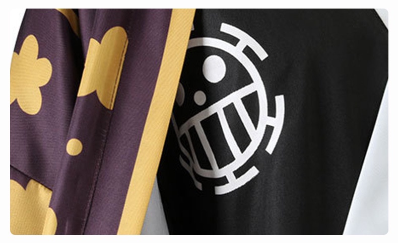 One Piece Trafalgar Law/Trafalgar D Water Law Cosplay Costume Kimono ...