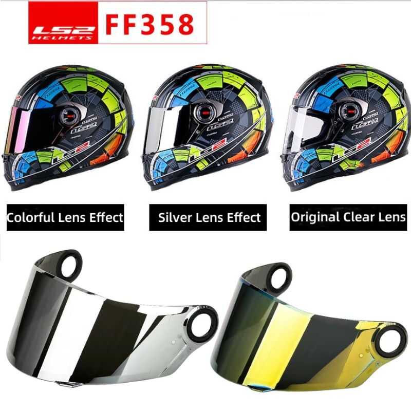 Ls2 Visor Original Motorcycle Helmet Lens Fit Para Sa Ff358 Ff396 Full ...