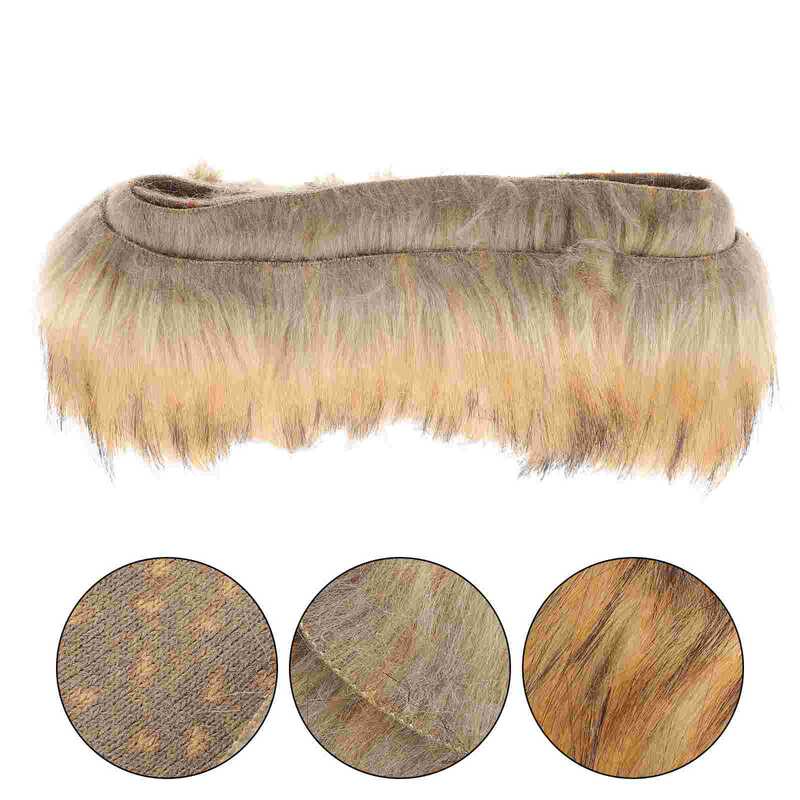 Faux Fur Fabric Pre-cut Fluffy Fuzzy Craft Fur Strip para sa Gnomes ...