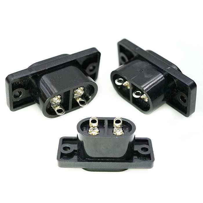 2-pole power socket, 8-shaped socket, 8-shaped power cord socket, AC006 ...