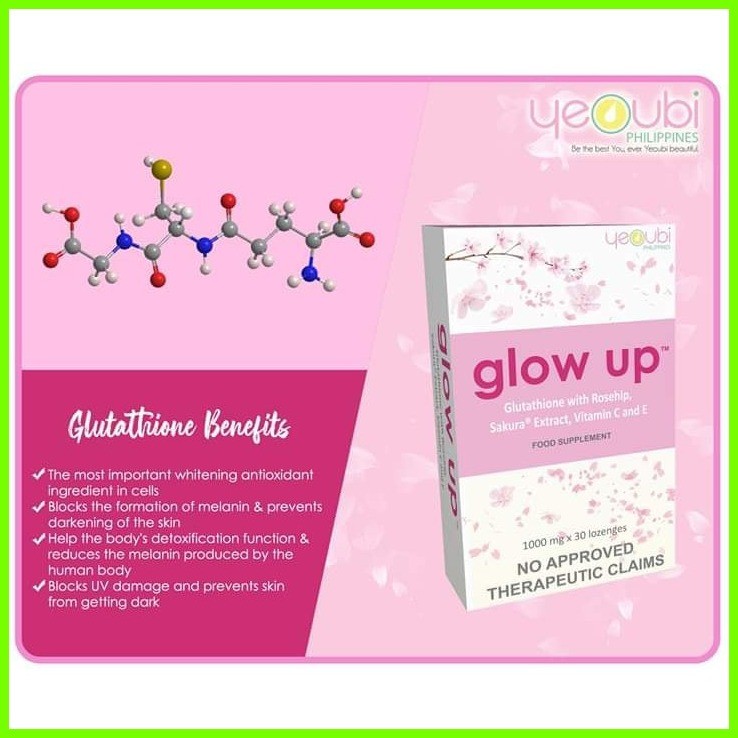 ♈ ℗ Yeoubi Glow Up Glutathione Lozenges New Packaging | Shopee Philippines