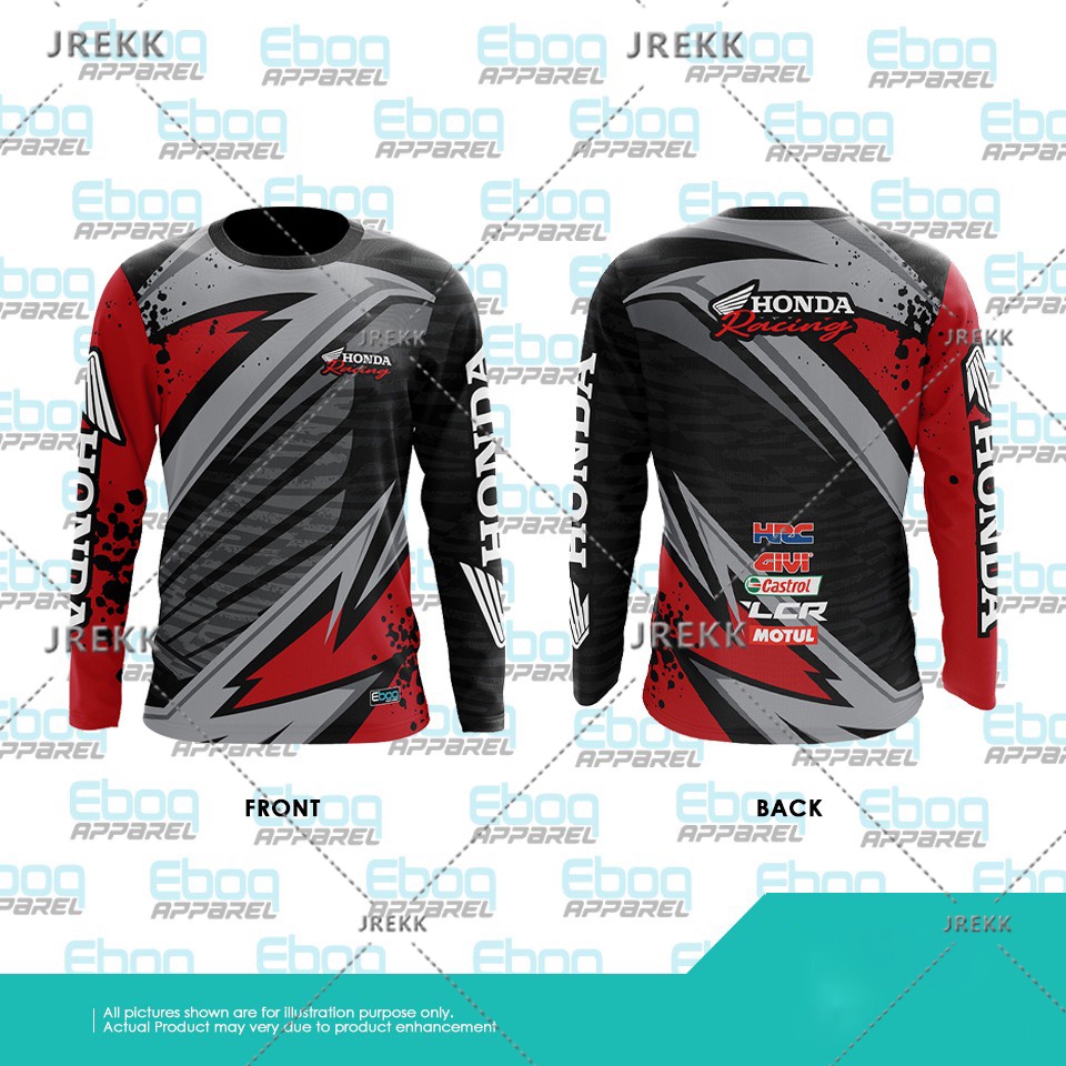 【Ready Stock】2024 New Ready Stock T-shirt Honda Racing Sublimation ...