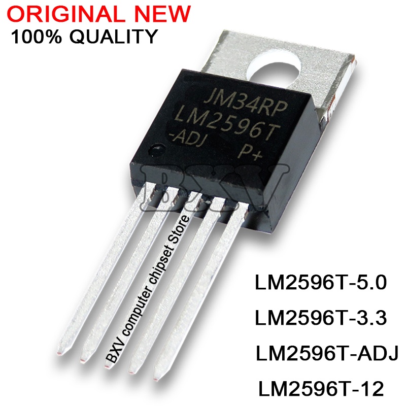 10pcs LM2596T-5.0 TO220-5 LM2596T TO-220 LM2596-5.0 LM2596T-3.3 LM2596 ...