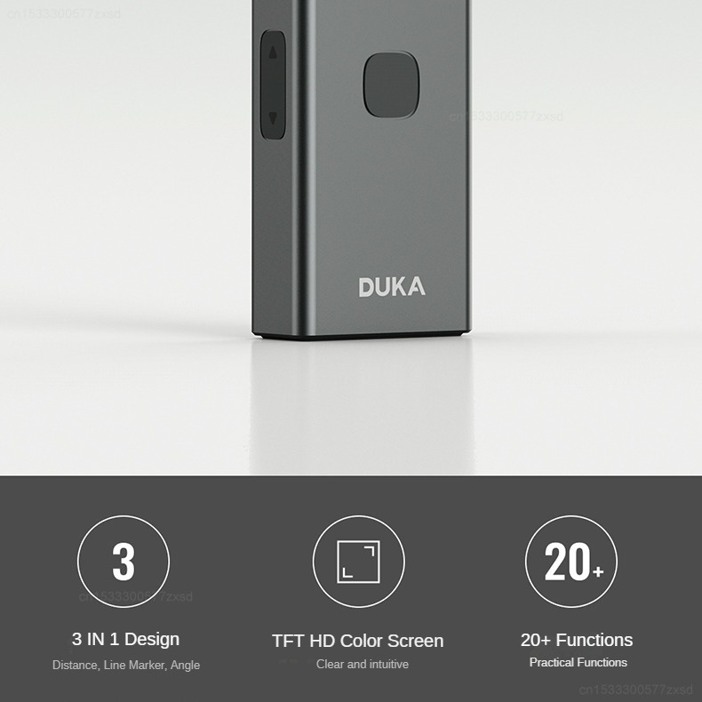 DUKA ATuMan LS6 Laser Rangefinder Portable Rechargeable Laser Line ...