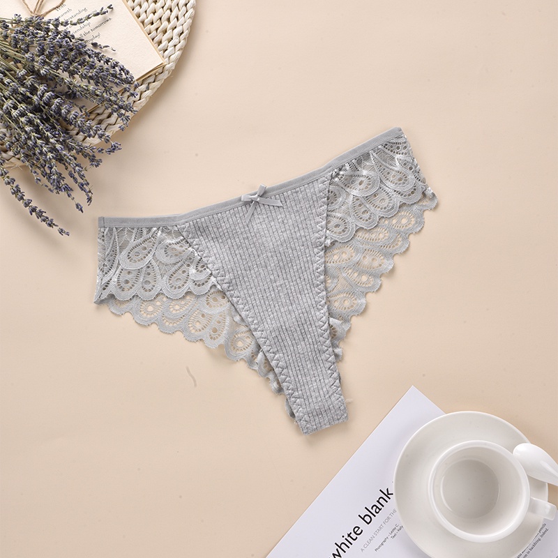 AMVI Panty Plus Size L-XXXXL Women Thongs Panties Sexy Cotton G-string Underwear Low-rise Female ...