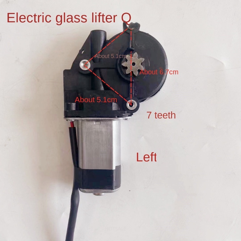 AZGIANT 12V 3 Hole 8 Gear/teeth Electric Car Window Lifter Motor Power ...