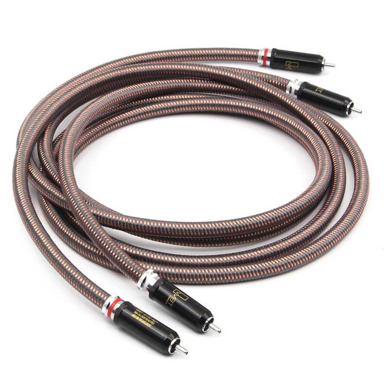 Isang Pares Ng Hifi RCA Cable Accuphase OCC Purong Copper RCA Na Magkaiba Ng Audio Cable Sier ...