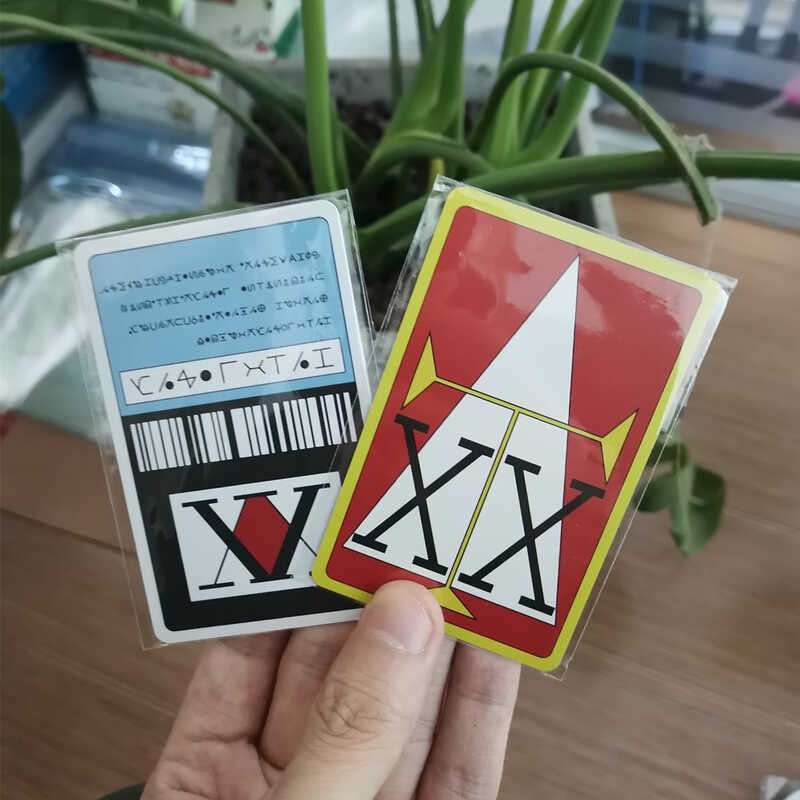 20Pcs/Lot Anime Hunter X Hunter License Card Cosplay Hisoka Kurapika ...