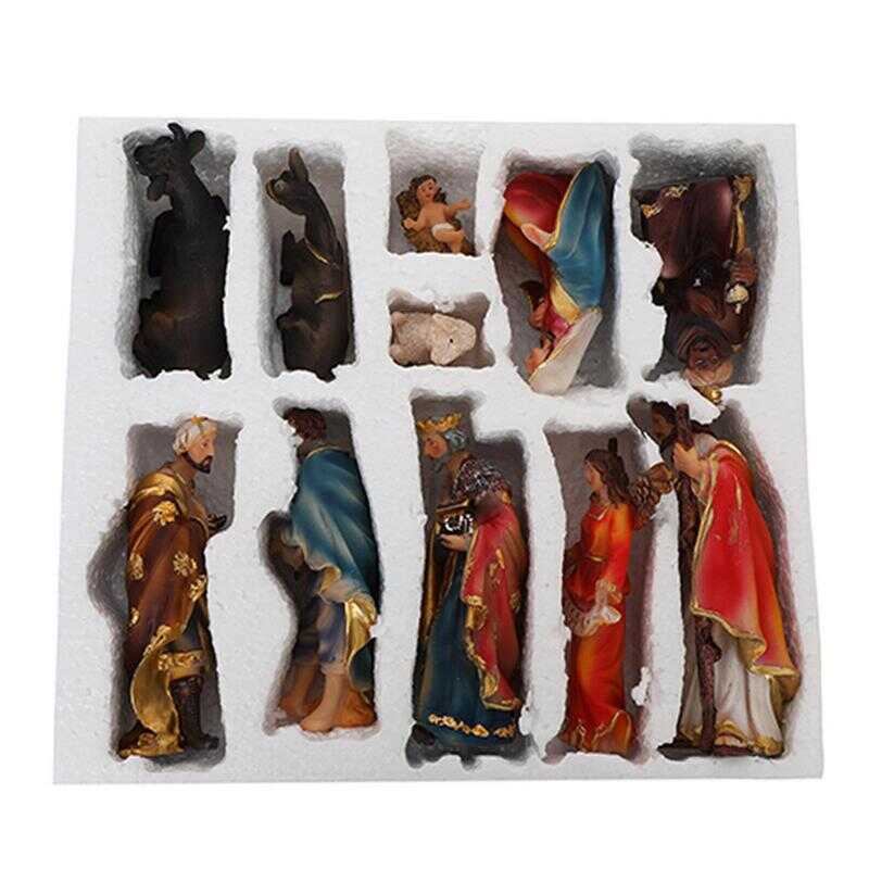 Nativity Scene Christmas Resin Figurines Of Holy Family Classic ...