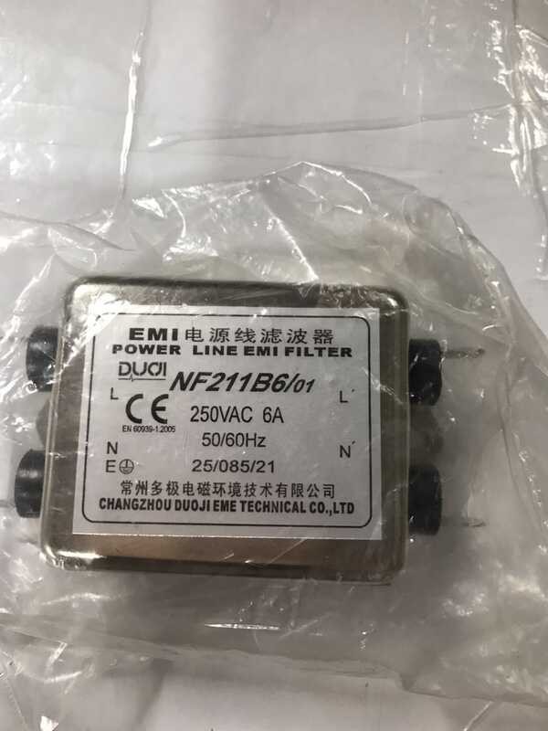 EMI power line filter NF211A6/01 two pole filter 6A AC 220V 250V ...