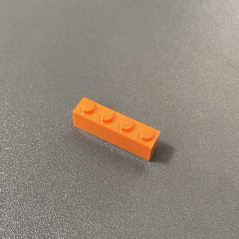 Small Particle Assembled Building Block Parts, Thick Bricks 1X4 ...