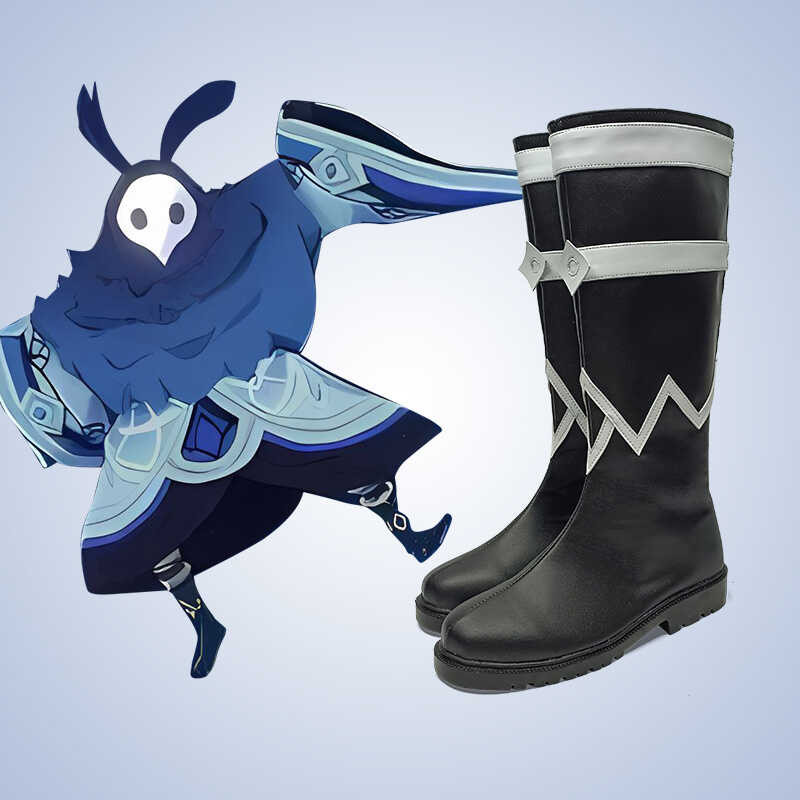 Shoes Cosplay Boots Elevate Genshin Impact Abyss Hillock People Water ...