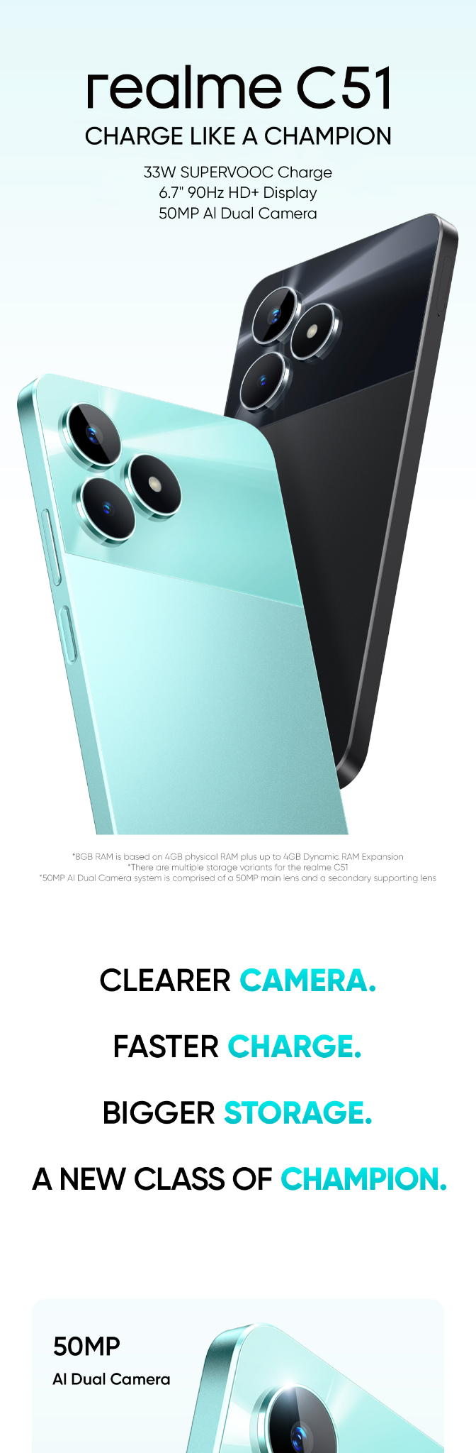 Realme C51 (4GB RAM + 128GB ROM) | Shopee Philippines