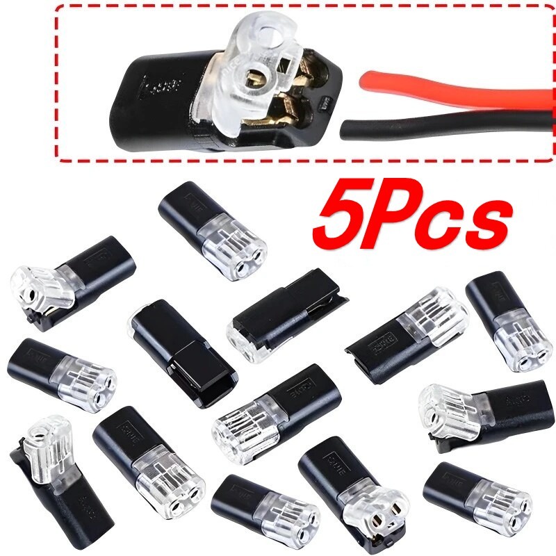 [Wholesale Price] Double-Wire Plug-In Connector / 2- Pin Pluggable Led ...