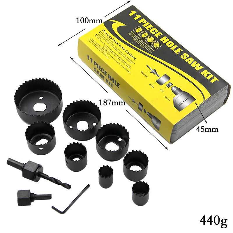 Woodworking Hole Saw, Plastic Box, Gypsum Board, Ceiling Punching Set ...