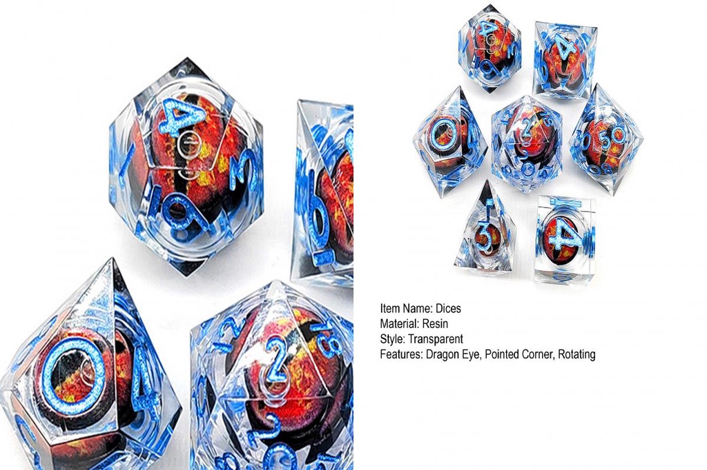 [Ma] Eye of the Dice Floating and Spinning Magic Levitating Eye Dice ...