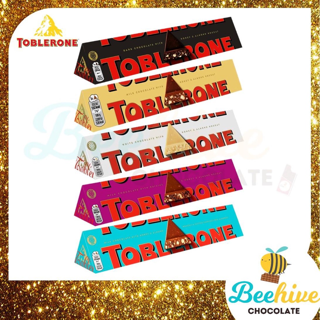 Toblerone Chocolate Mix Flavours 2x100g | Shopee Philippines