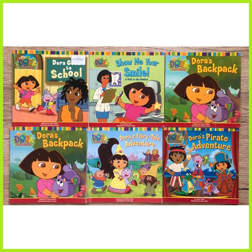 Assorted Dora the Explorer Picture Story Books (Childrens) | Shopee ...